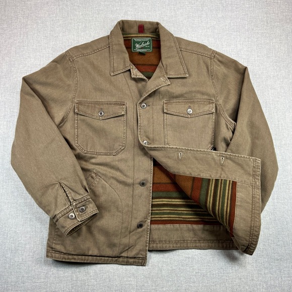Woolrich | Jackets & Coats | Woolrich Dorrington Canvas Shirt Jacket ...